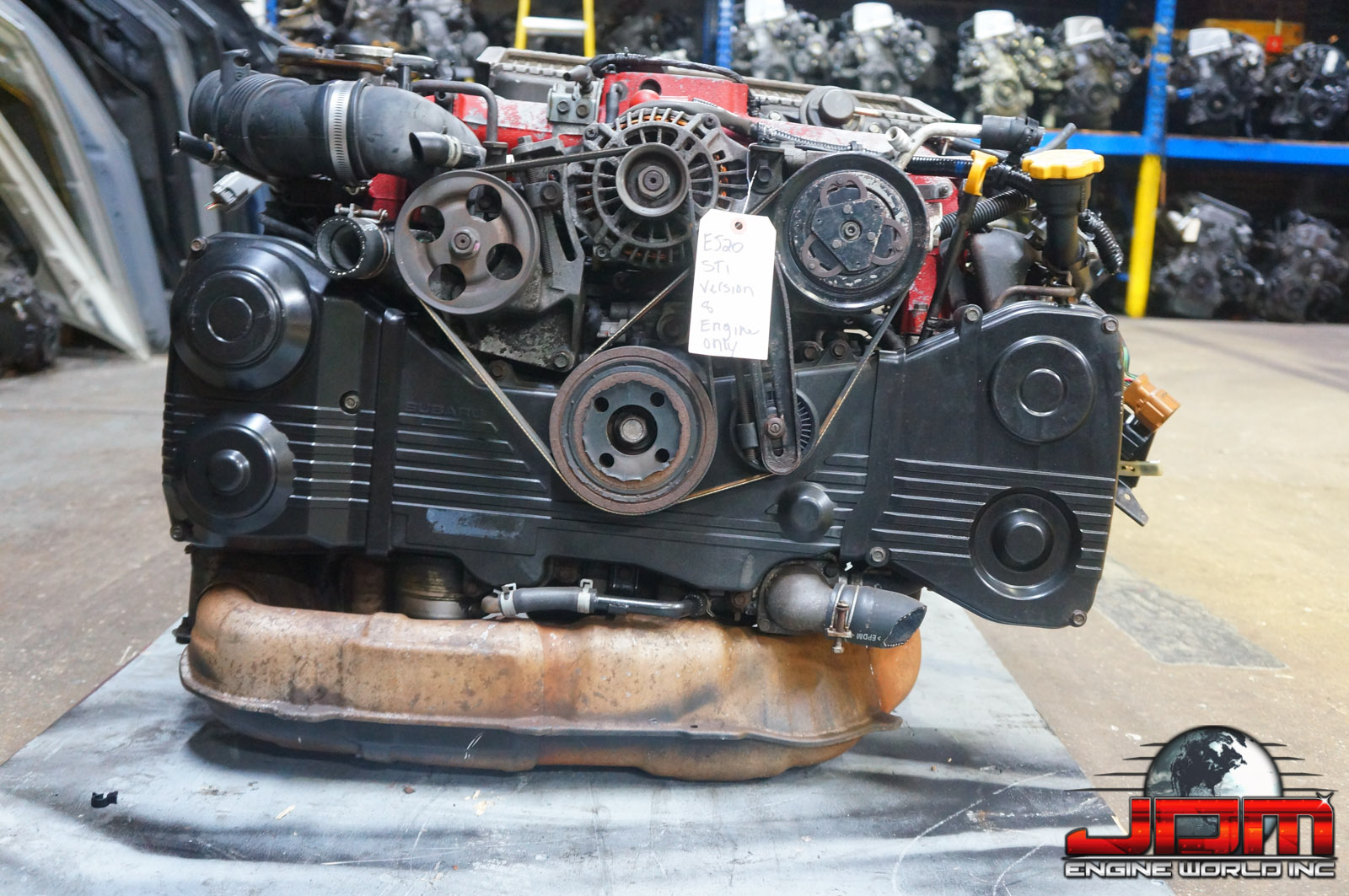 2004-2005 JDM SUBARU WRX STI EJ20 2.0L TURBO ENGINE VERSION 8 EJ207 ...