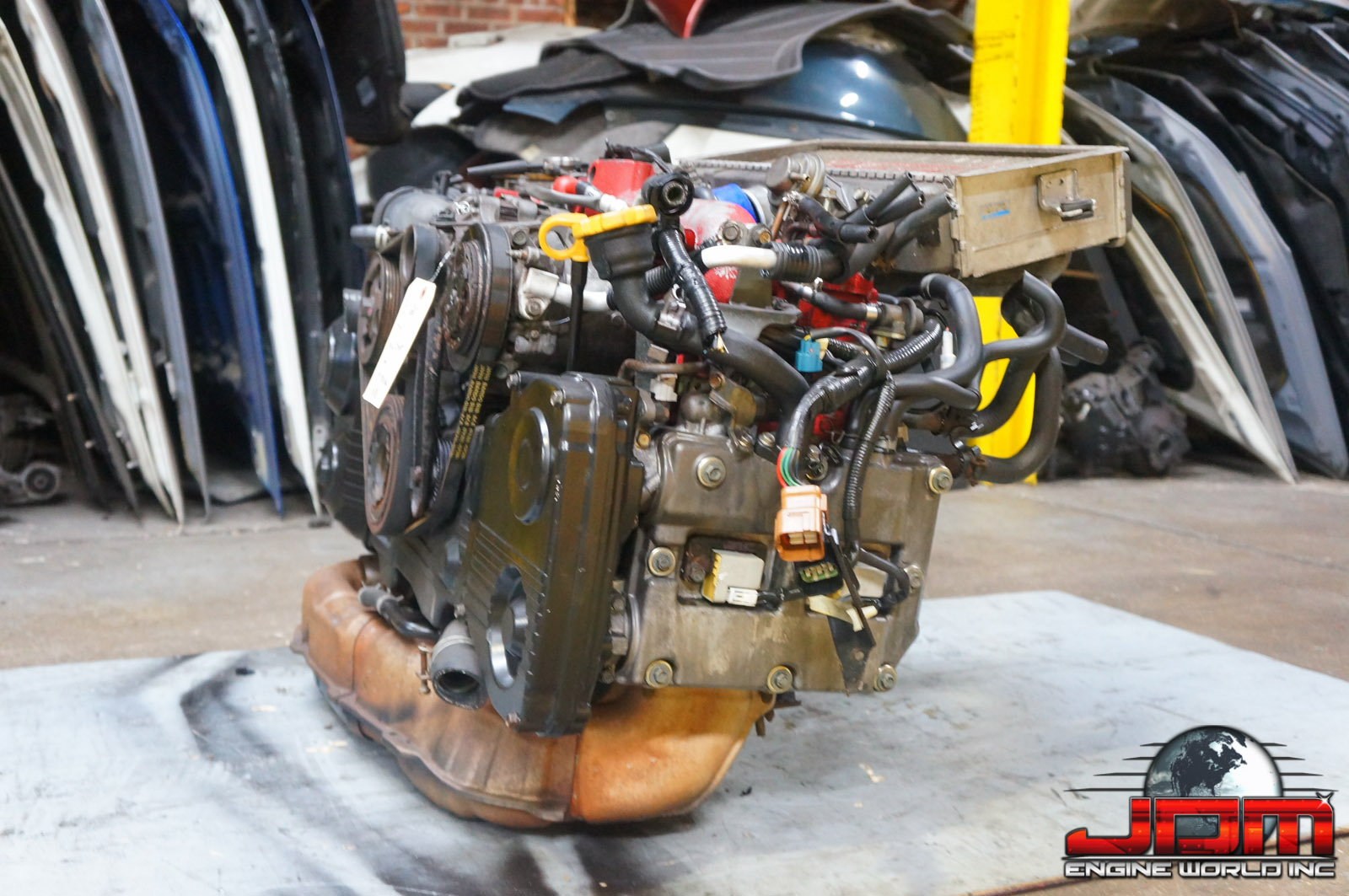 2004-2005 JDM SUBARU WRX STI EJ20 2.0L TURBO ENGINE VERSION 8 EJ207 ...